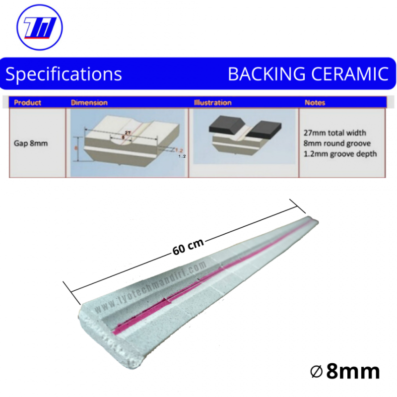 BACKING CERAMIC WELDING - Terlengkap dan Termurah