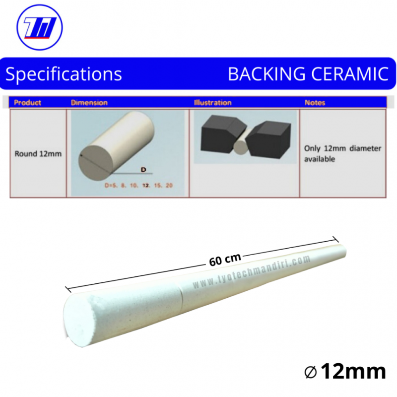 BACKING CERAMIC WELDING - Terlengkap dan Termurah