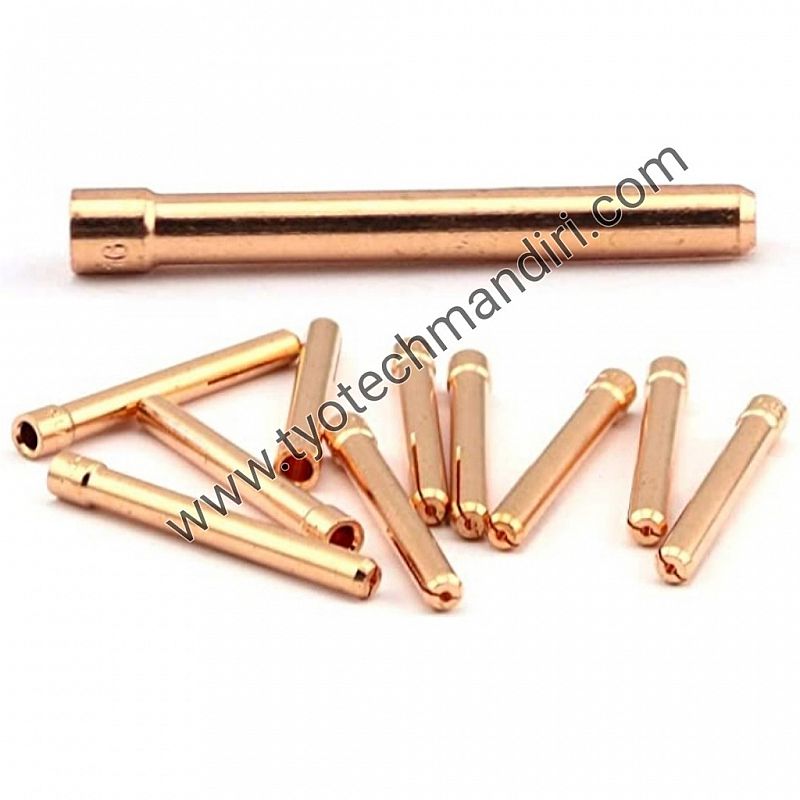 TIG ARGON PARTS CONSUMABLE » COLLET & COLLET BODY » COLLECT 10N23 SIZE ...